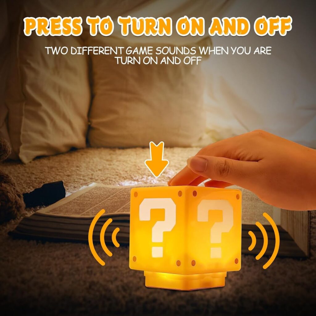 Lampara Gamer Cubo Mario - Funtec